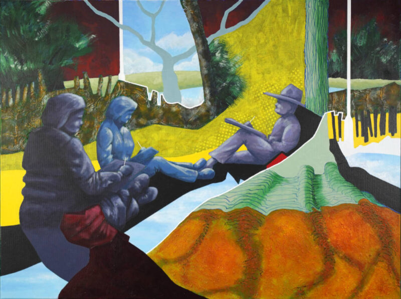 My Art Work - acrylic paintings created by Paul Priestley